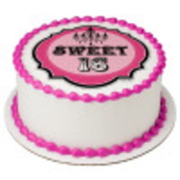 Sweet 16 Photocake Image | DecoPac
