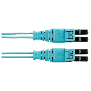 Panduit FX2ERQ1Q1SNM043 Opti-Core®, Fiber Patch Cord, Multimode - OM3, 2-Fiber, LC To LC, Push ...