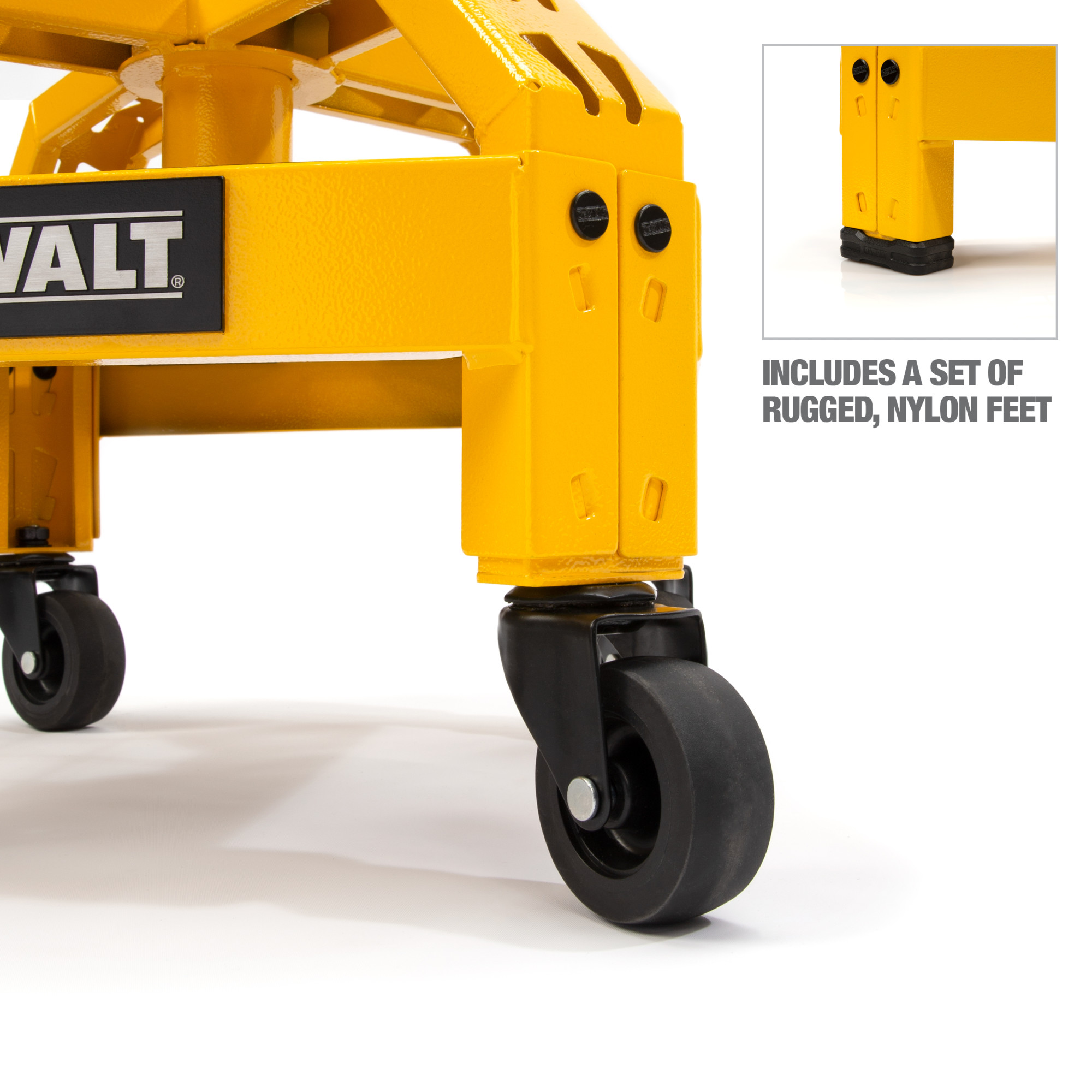Dewalt Adjustable Shop Garage Stool with Rolling Casters DXSTAH025 | eBay