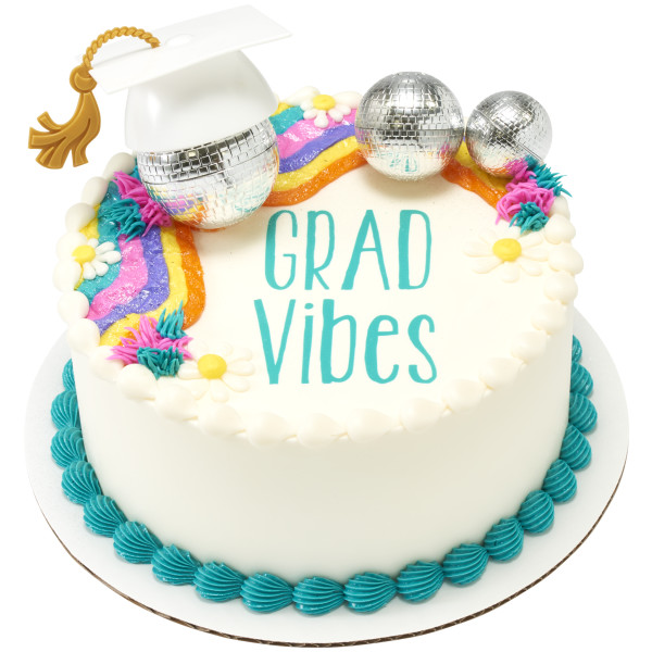 White Grad Cap With Tassel | DecoPac