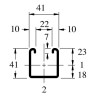 Unistrut (Atkore) P1000/HG/10 P1000 Series, Solid Strut Channel, 12 Ga ...