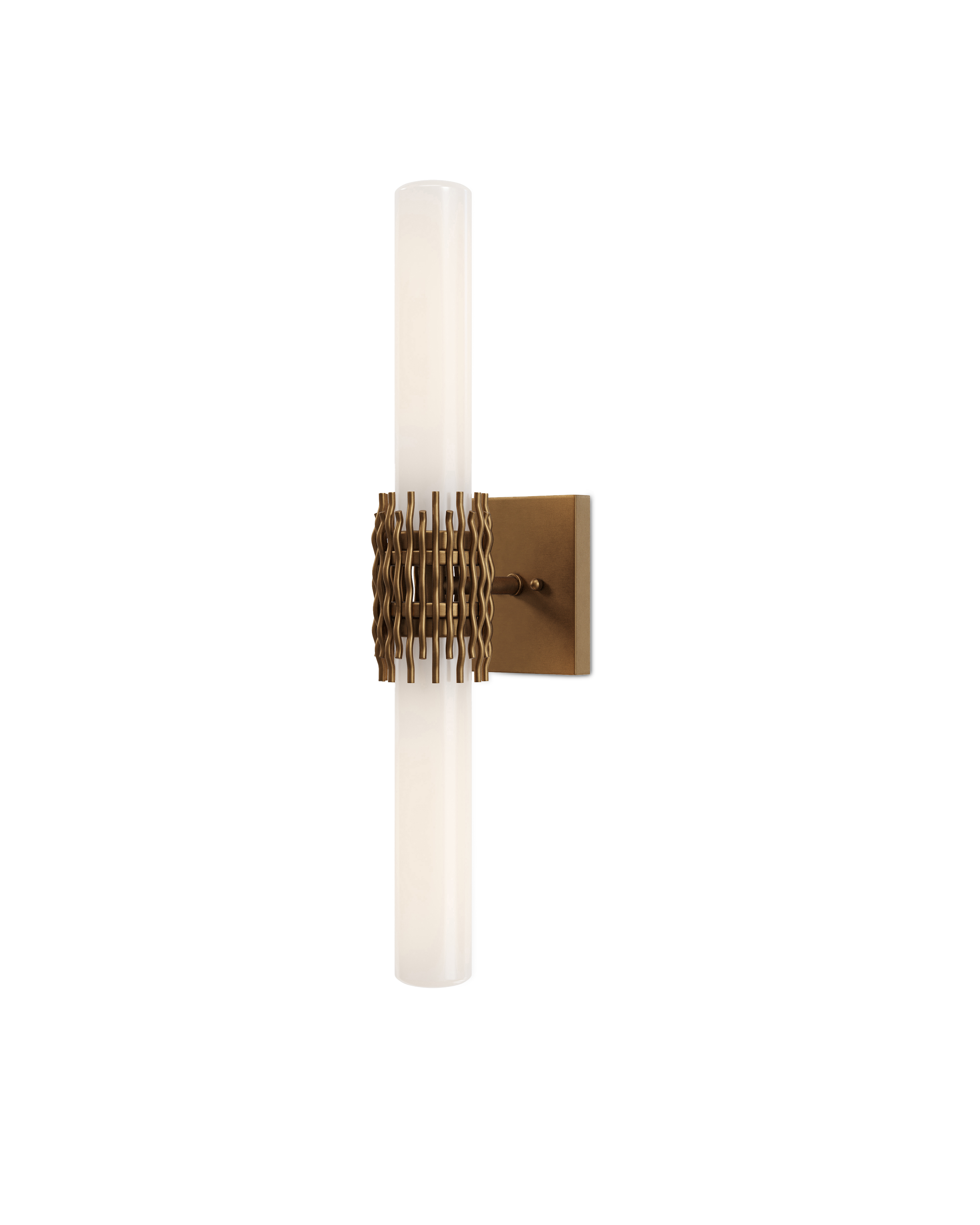 Brietta Brass Bath Wall Sconce