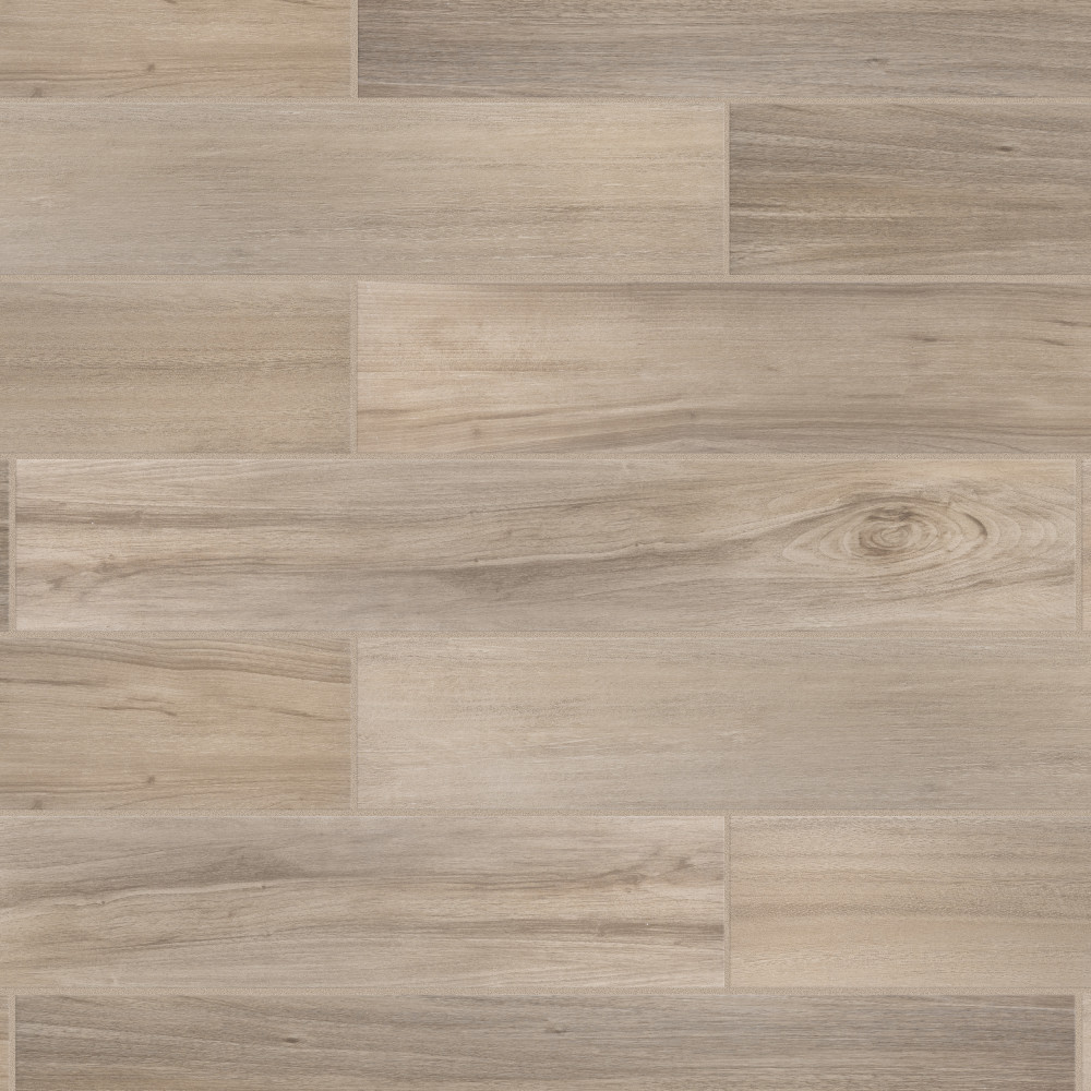 Mt Royale Natural 6 in. x 35-1/2 in. Porcelain Floor and Wall Tile ...