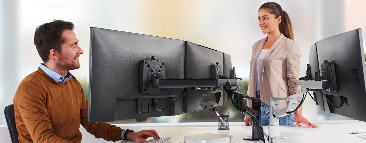 CLU Monitor Arms- Gas Spring For Easy Movement | Novus