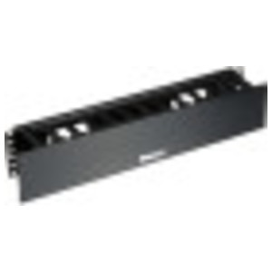 Panduit WMPHF2E PatchLink™ Cable Manager, Horizontal, Front Only, Bend Radius Clips, 2RU, 3.5 H ...