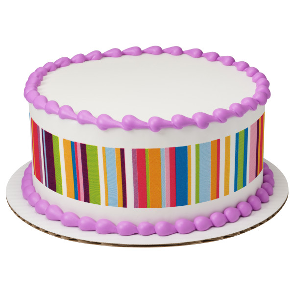 Happy Variety Edible Image Designer Prints Strips | DecoPac