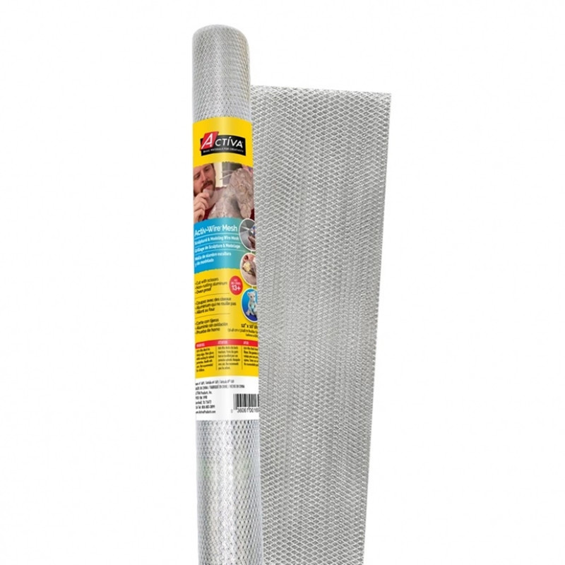 ACTÍVA Activ-Wire Mesh™ Sculptural & Modeling, 12-in x 10 ft Roll ...