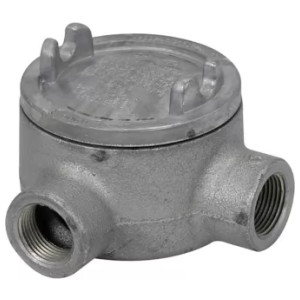 Crouse Hinds (Eaton) GUAL47 SA Condulet GUA Conduit Outlet Box With ...