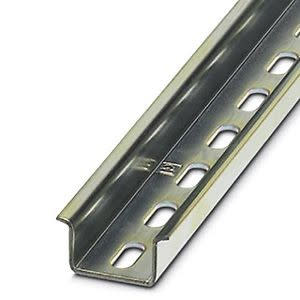 Phoenix Contact 1201730 Galvanized Steel Perforated DIN Rail | Graybar ...