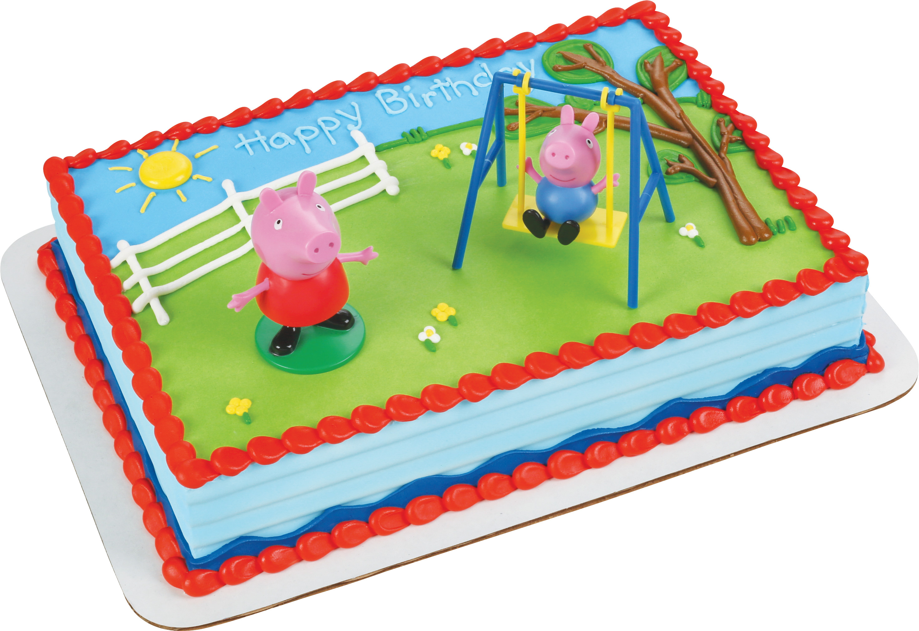 Peppa Pig Swing Set Decoset | DecoPac