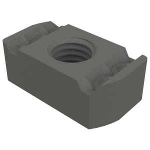 Unistrut (Atkore) P3013 DF Strut Channel Nut, 1/2"-13, 3/4"x 3/8"x 1-23 ...