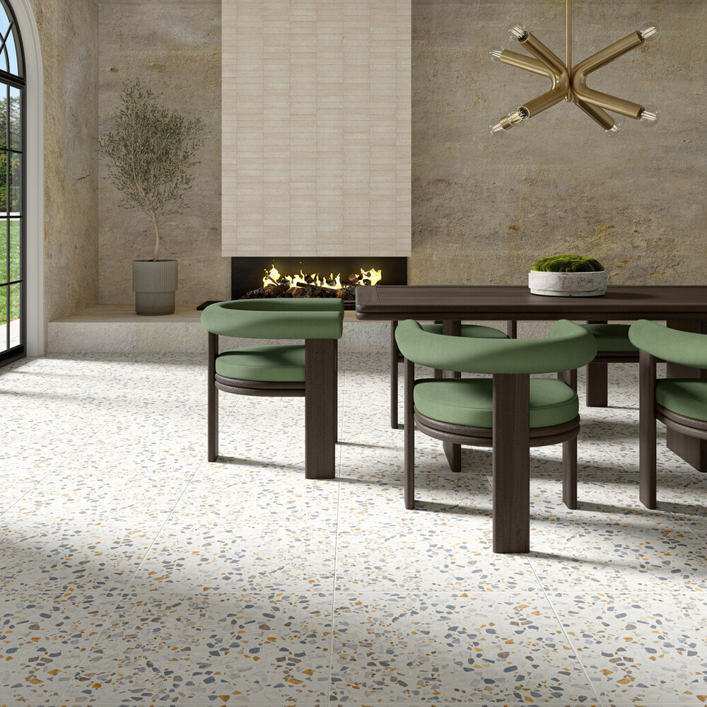 Curation Clay 24x48 Splatter Field Tile Matte Rectified - Virginia Tile ...