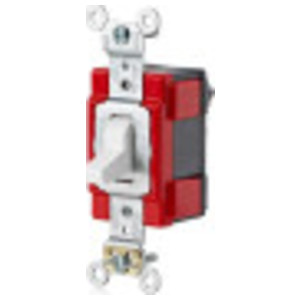 Leviton M1223-LHW 20 Amp, 120 Volt, 3 Way AC Illuminated Toggle Switch ...