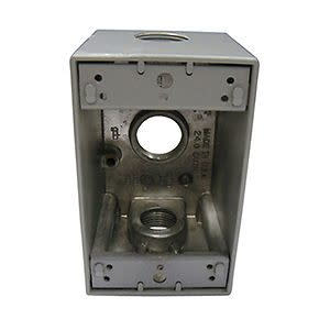 Mulberry 30201 Aluminum Die Cast Weatherproof Box | Graybar Store