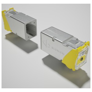 Siemon Z6A-S05DA ZMAX Shielded Category 6A RJ45 Hybrid Yellow Tool-Less ...
