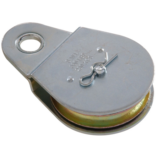 Hardware Essentials Single Sheave Fixed Pulley Zinc (2-1/2")