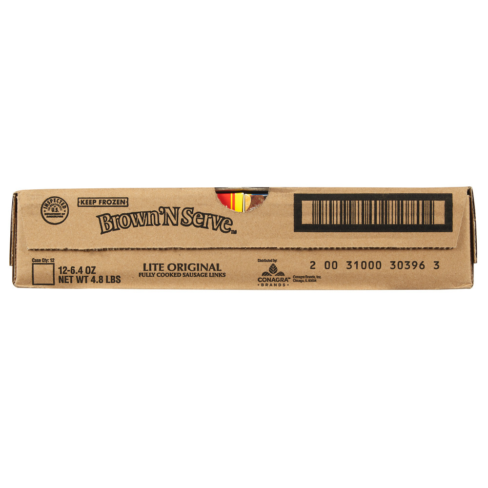 BANQUET Brown N Serve Lite Original Sausage Links | Conagra Foodservice