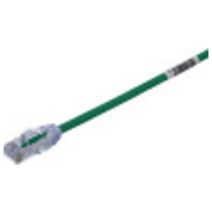 Panduit UTP28X3MGR Cat 6A 28 AWG UTP Copper Patch Cord, 3 M, Green ...