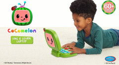 CoComelon Sing and Learn Laptop Toy for Kids, Lights, Sounds, and Music ...