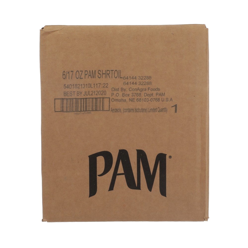 PAM® ORIGINAL COOKING SPRAY - 6/17 OZ | Conagra Foodservice