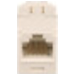 Panduit CJ688TGIW Mini-Com® TX6™ PLUS TG Style UTP Jack Module, Off ...