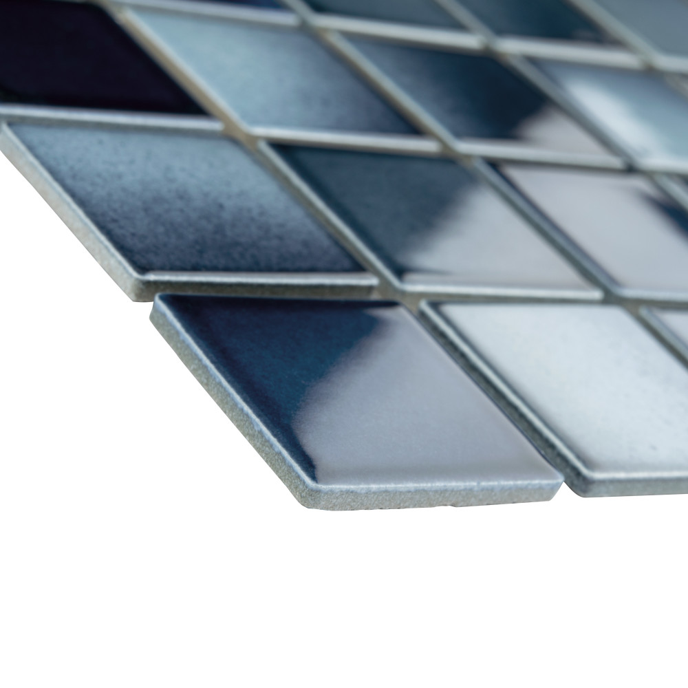 Squire Quad Stream 12-1/2 in. x 12-1/2 in. Porcelain Mosaic Tile ...