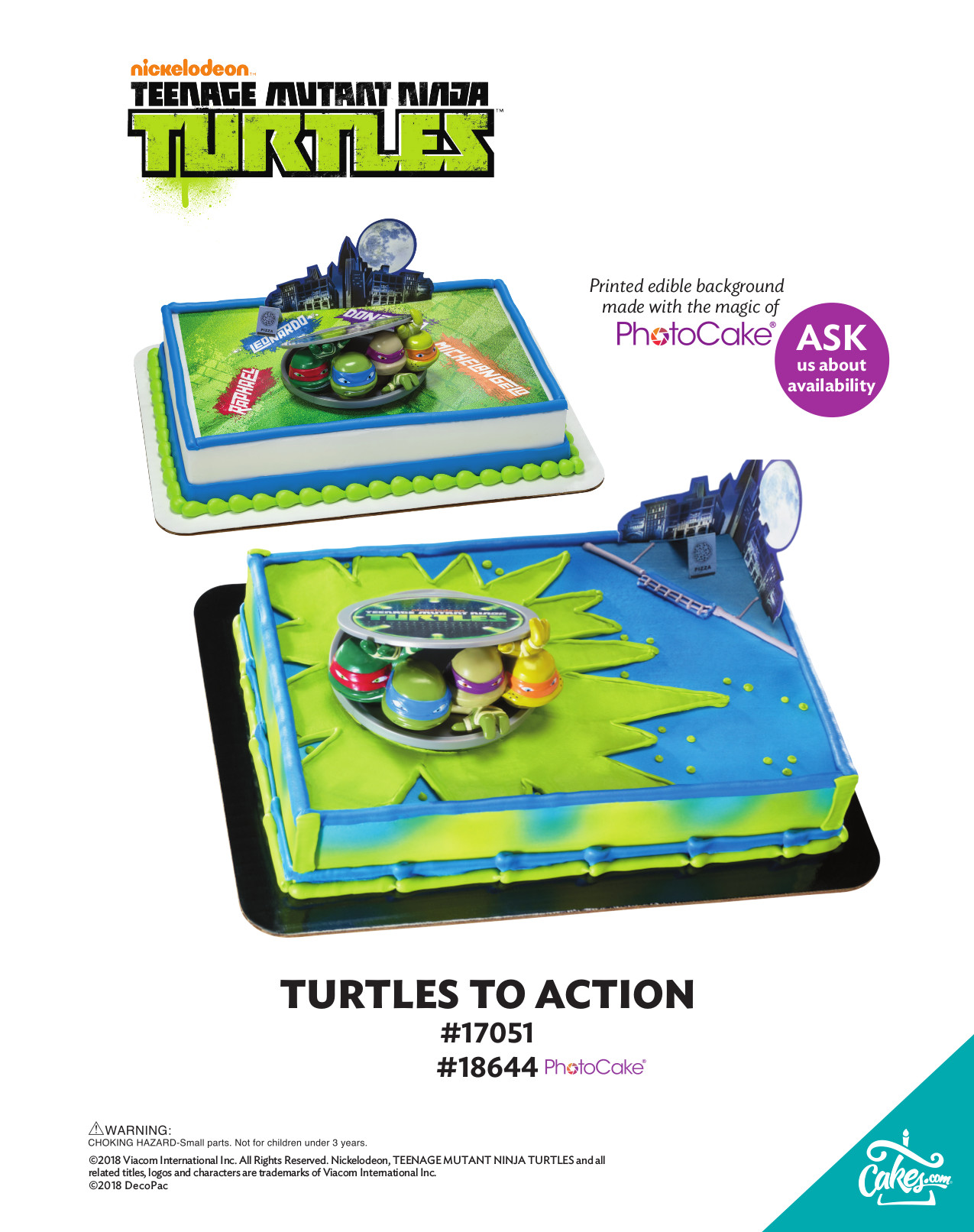 Tmn Turtles Turtles To Action Bgi Tmoc Page | DecoPac