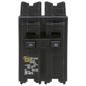 Square D (Schneider Electric) HOM230 Homeline® Circuit Breaker, Plug-In ...