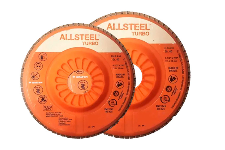 Versatile industrial grade flap disc for aggressive removal