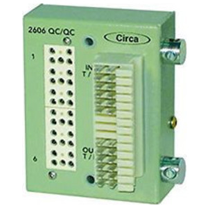 Circa Telecom 2650QC/QC Un-Loaded Building Entrance Terminal 66/66 ...