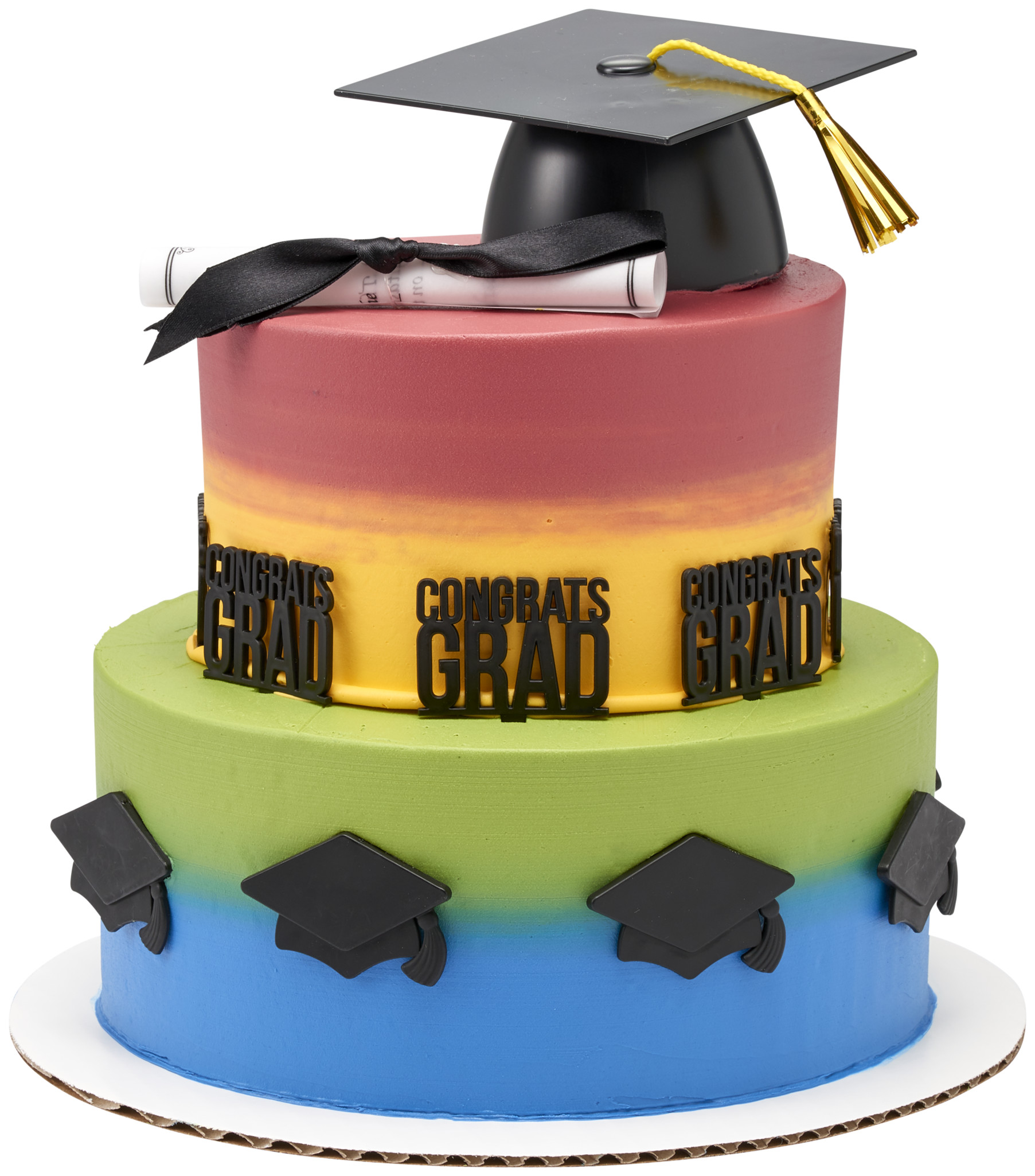 Graduation Diploma With Black Ribbon Layon | DecoPac