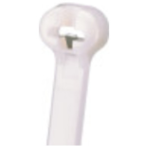 Panduit BT3S-M Dome-Top® Barb Ty Standard Cable Ties, Natural, Nylon ...