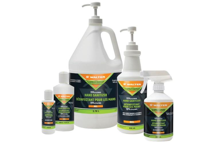 Home Search 70% Alcohol Gel Hand Sanitizer (Fragrance-Free)