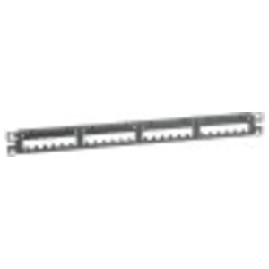 Panduit CPPL24M6BLY Mini-Com® Modular Patch Panels With Faceplates. 24 ...