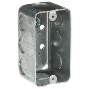 ABB (Thomas And Betts) 58371 1/2 CN 1-Gang Utility Box, 14.5 Cubic In ...