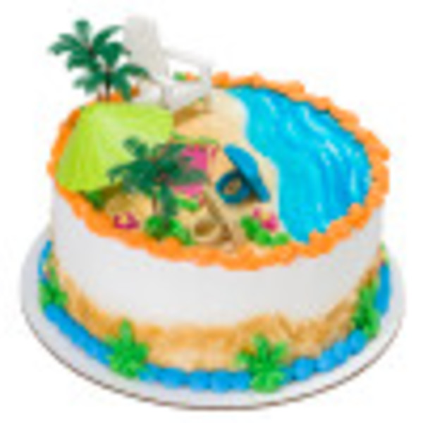 Beach Chair & Umbrella | DecoSet® | DecoPac