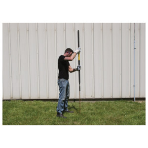 NVent Erico 611380 Copper-Bonded Ground Rod,Pointed,1/2 In.x8 Ft ...