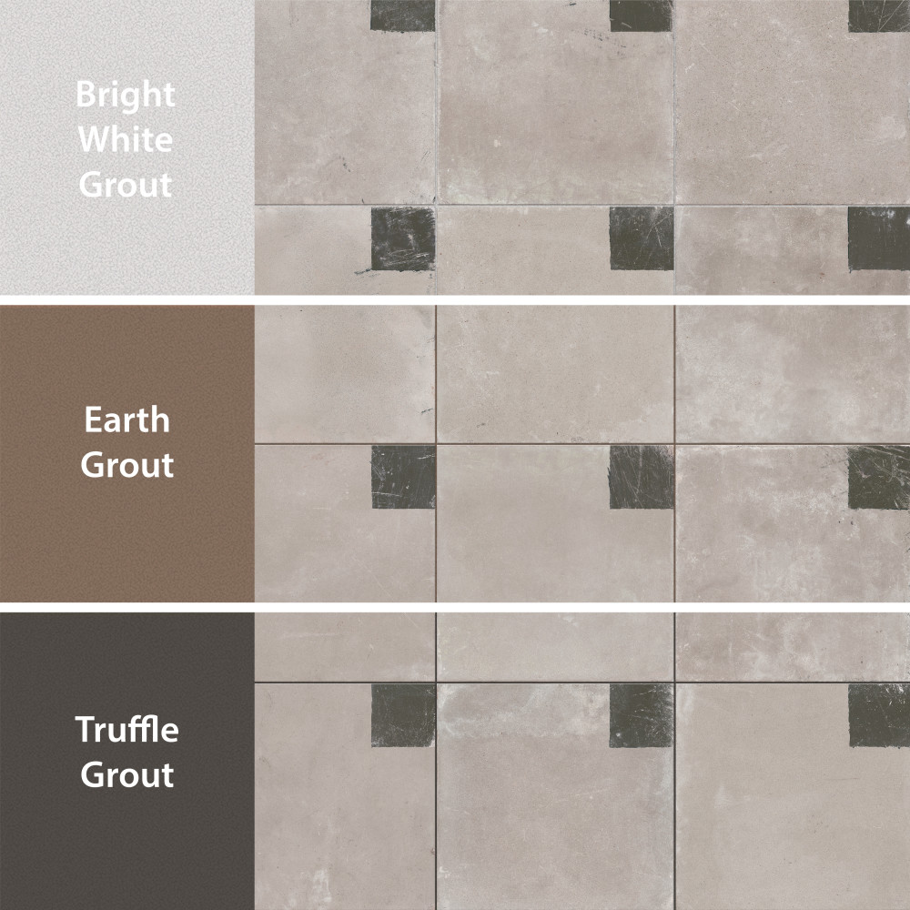 Sample - Kings Brush Square Porcelain Floor and Wall Tile | Merola Tile