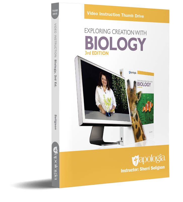 Exploring Creation with Biology Video Instruction Thumb Drive (3rd Edition)