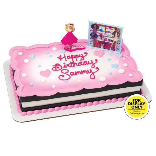 Barbie Love To Sparkle 1 4 Sheet Decoset Decodisplay Cake | DecoPac
