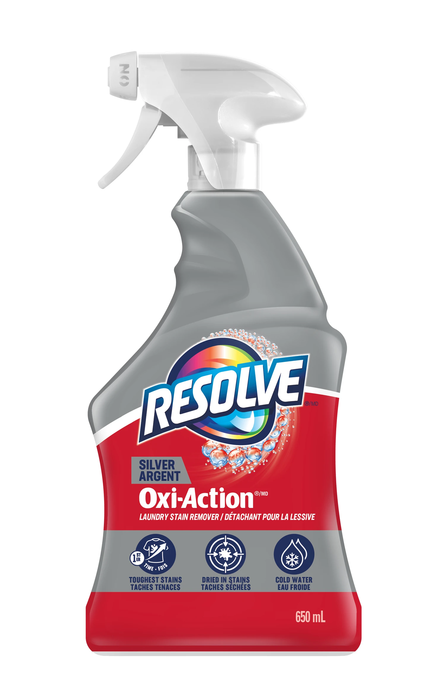 RESOLVE® PRE-TREAT - Silver Oxi-Action® Trigger 12/650 mL | Resolve® CA RESOLVE® PRE-TREAT - Silver Oxi-Action® Trigger 12/650 mL | Resolve® CA