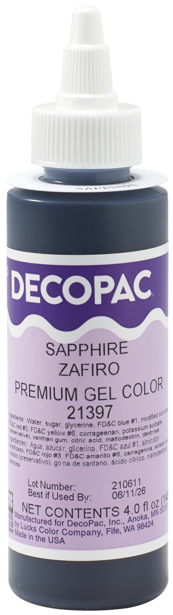 Sapphire Premium Gel Color | DecoPac