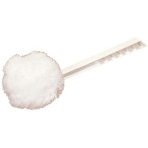 Carlisle, Flo-Pac®, 12" Bowl Mop , Polypropylene Bristles, White ...
