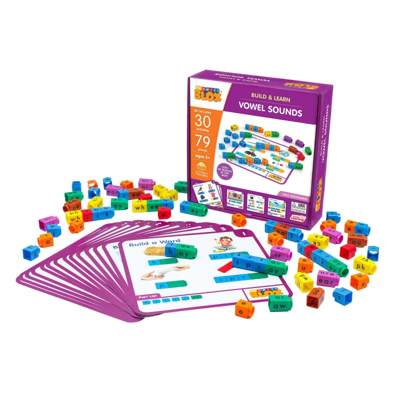 Junior Learning® Vowel Sounds - Rainbow Phonics, Phase 5 - Knowledge Tree
