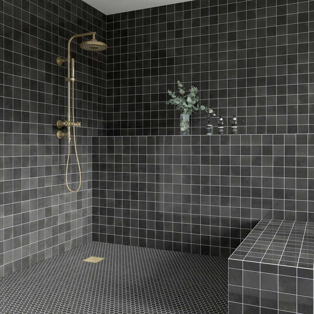 Studio Haven Fog 4x12 Field Tile Glossy - Virginia Tile Company