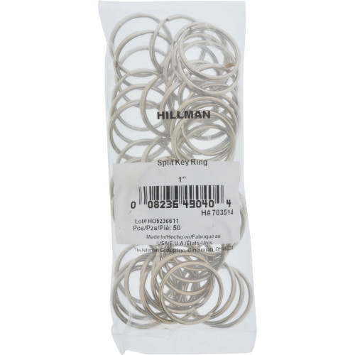 Hillman Open Stock Split Ring (1") - Refill