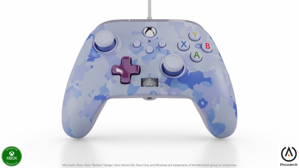 PowerA Enhanced Wired Controller for Xbox Series X|S - Purple Camo ...