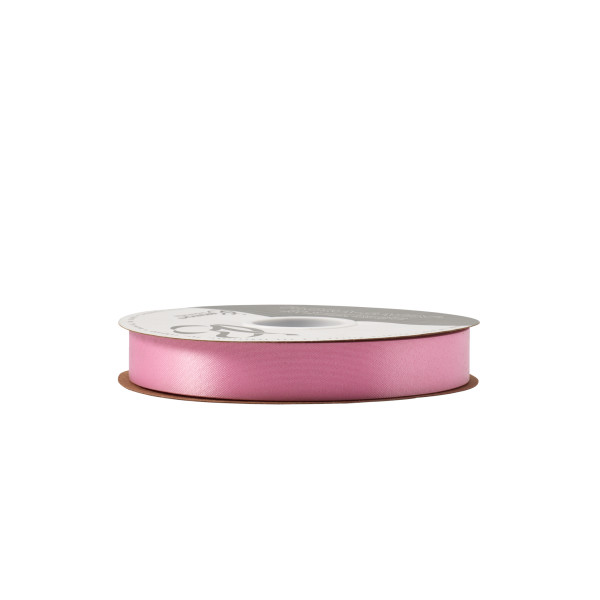 3 4 Hot Pink Single Faced Flora Satin Ribbon | DecoPac