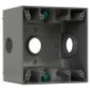 Crouse Hinds (Eaton) TP7138 Weatherproof Outlet Box, Cast Aluminum ...