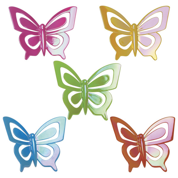 Iridescent Butterflies Layon | DecoPac
